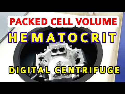 PACKED CELL VOLUME - HEMATOCRIT | HEMATOLOGY LAB | PHYSIOLOGY - YouTube