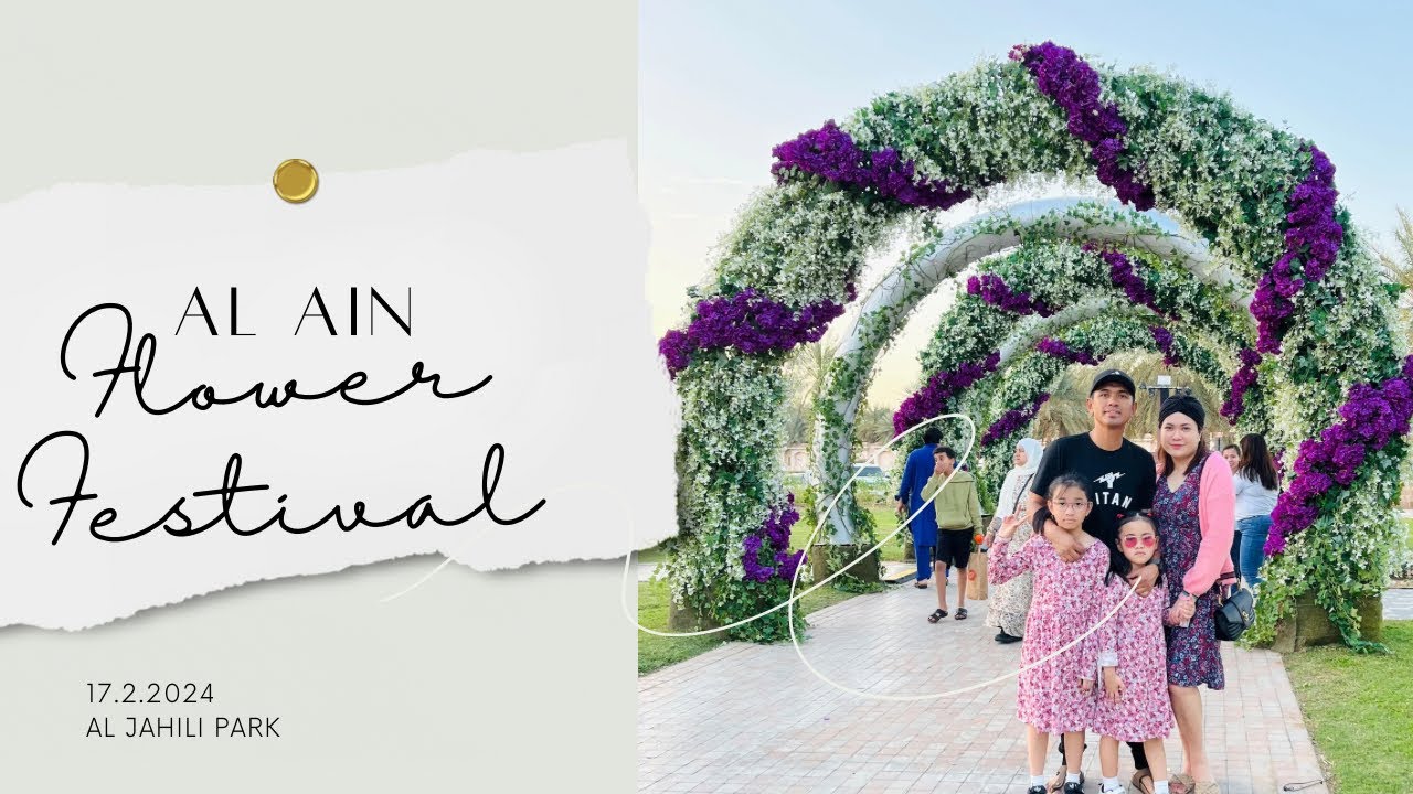 Al Ain Flower Festival 2024 - YouTube