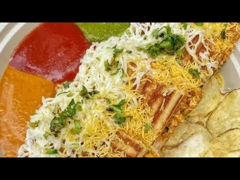 Delicious ghotala sandwich of Delhi🥪 - YouTube