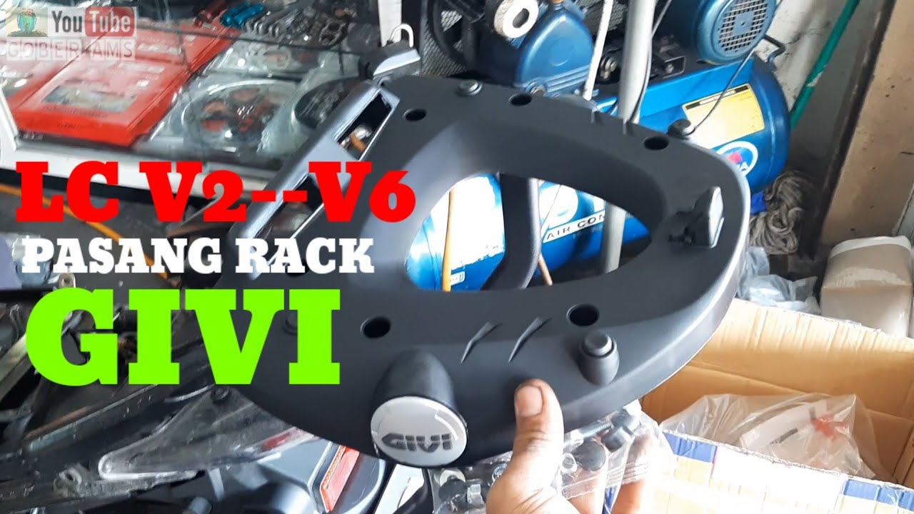 LC 135 CARA PASANG RACK GIVI // JUPITER MX NEW// LC V2//V6 MALAYSIA ...