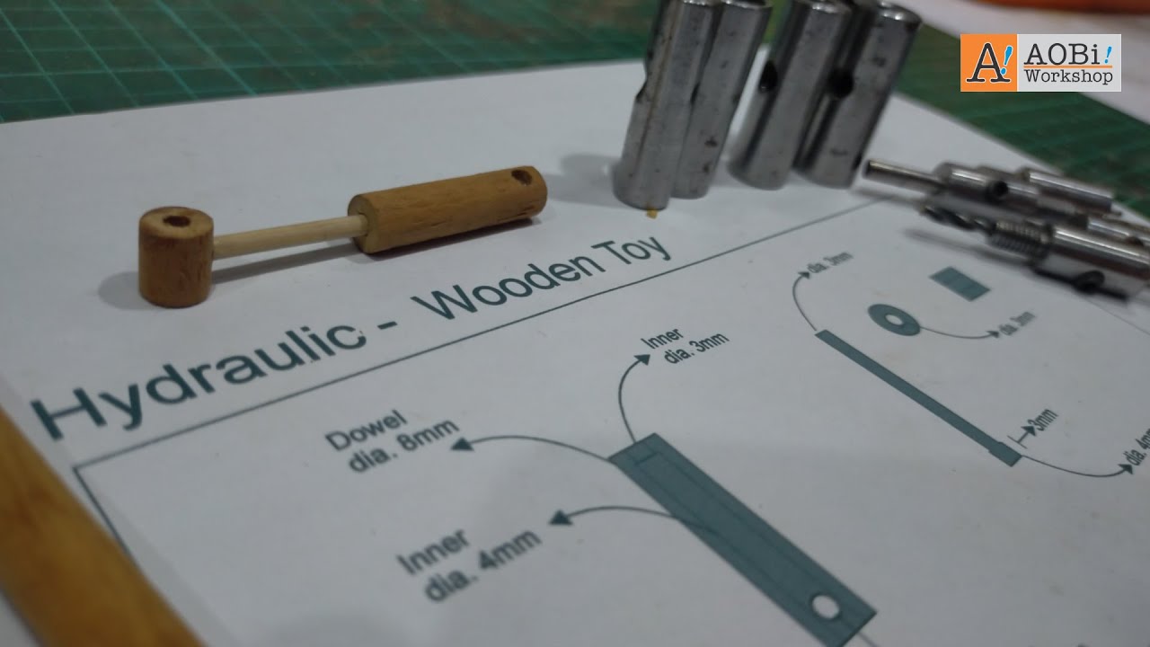 Wooden Hydraulic - DIY - YouTube