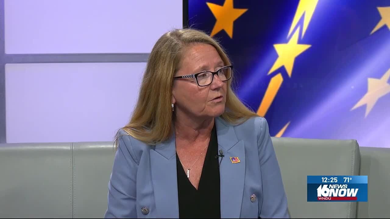One-on-one with Indiana 2nd District candidate Lori Camp - YouTube
