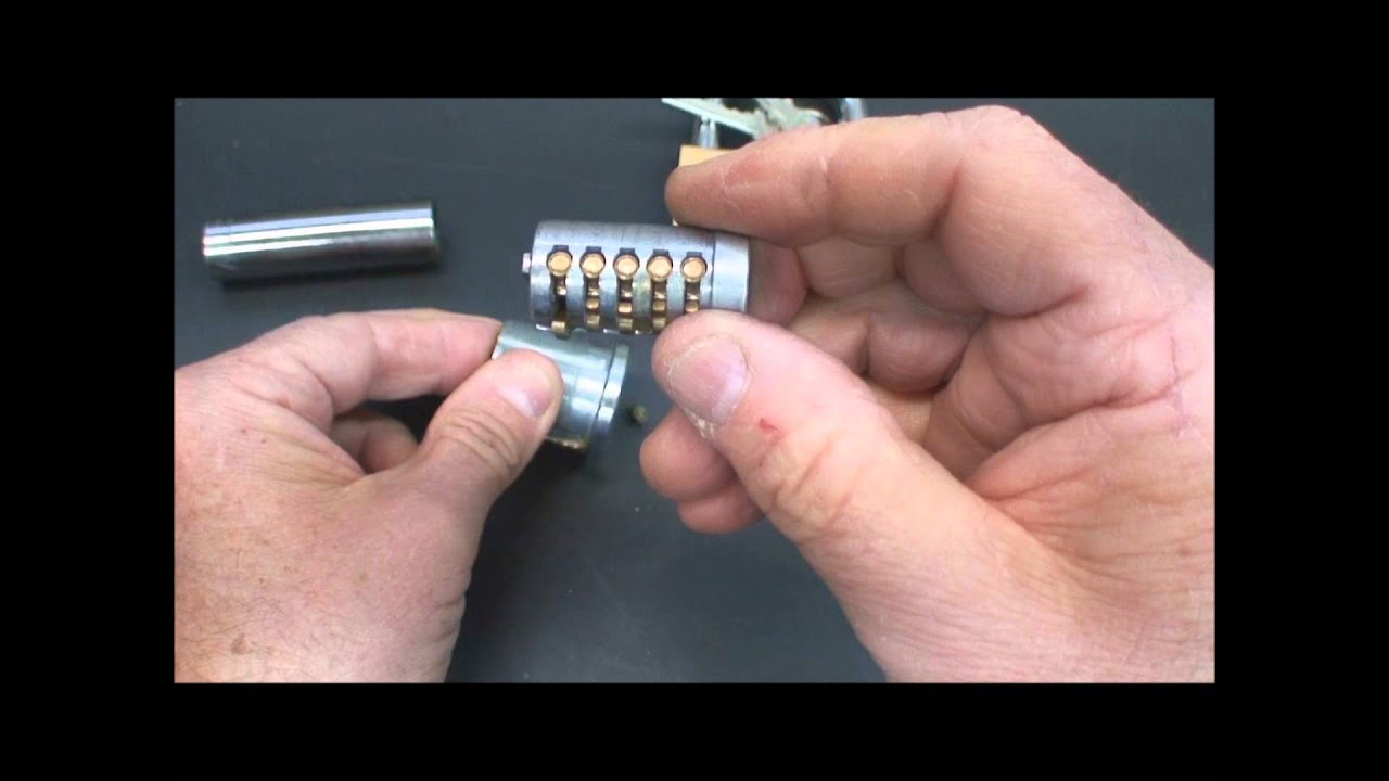(24) How to "Rock" Open a Lock in Seconds - YouTube