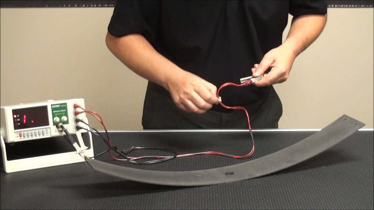 Graphite Electrical Resistance Measurement - YouTube