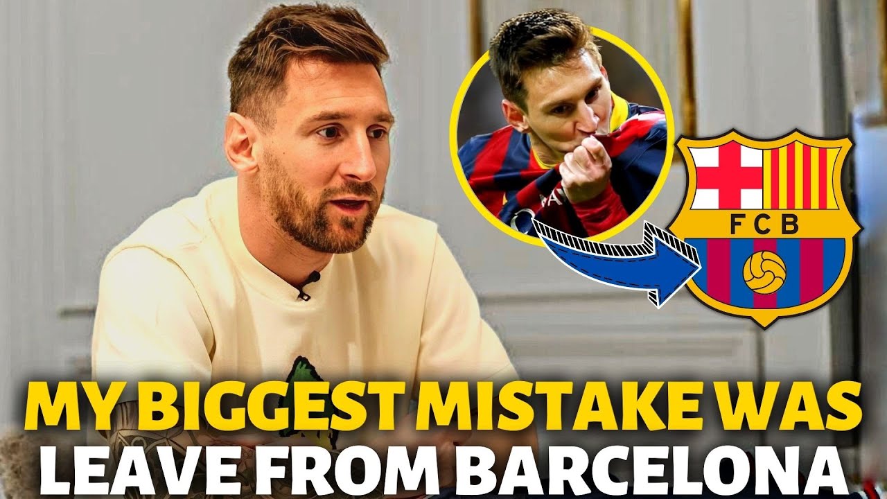 😱IMPACTANT! MESSI'S UNEXPECTED ATTITUDE SURPRISED EVERYONE! BARCELONA ...