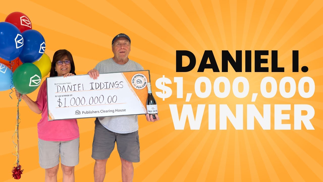 PCH Winner: Daniel I. of NC Won A $1,000,000.00 Prize! - YouTube