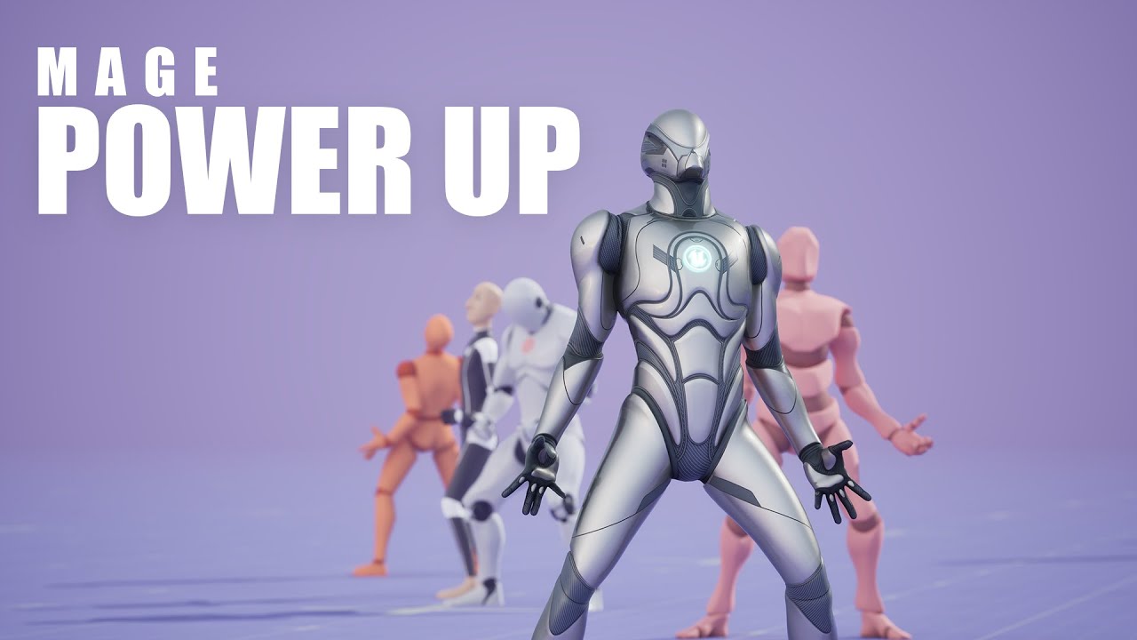 Mage Power Up - Motion Capture for Unreal Engine - YouTube