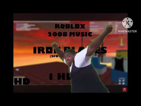 Roblox Iron Blades but the fat guy is dancing to it - YouTube