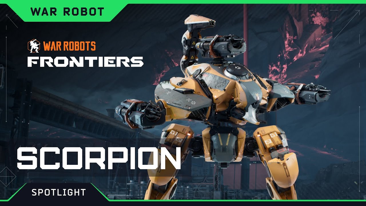 War Robots: Frontiers | Scorpion: War Robot Spotlight - YouTube