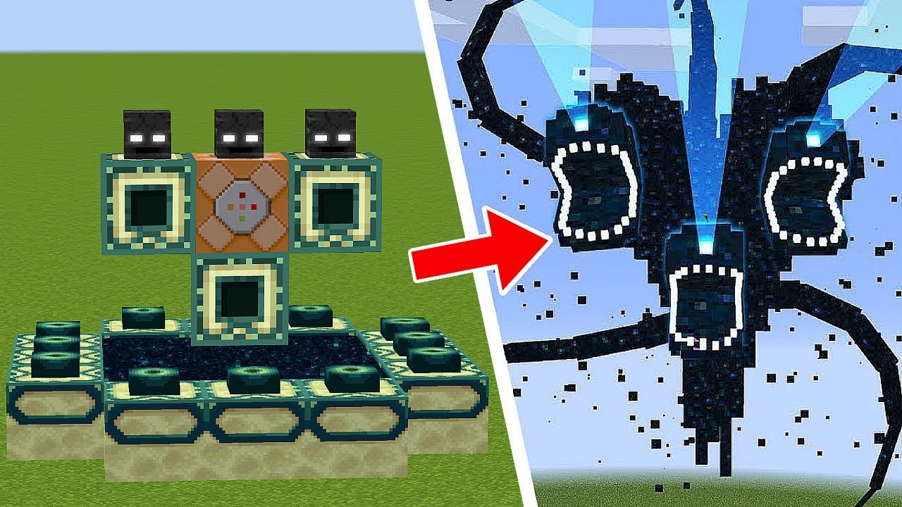 How to Spawn Ender Wither Storm in Ender World - YouTube