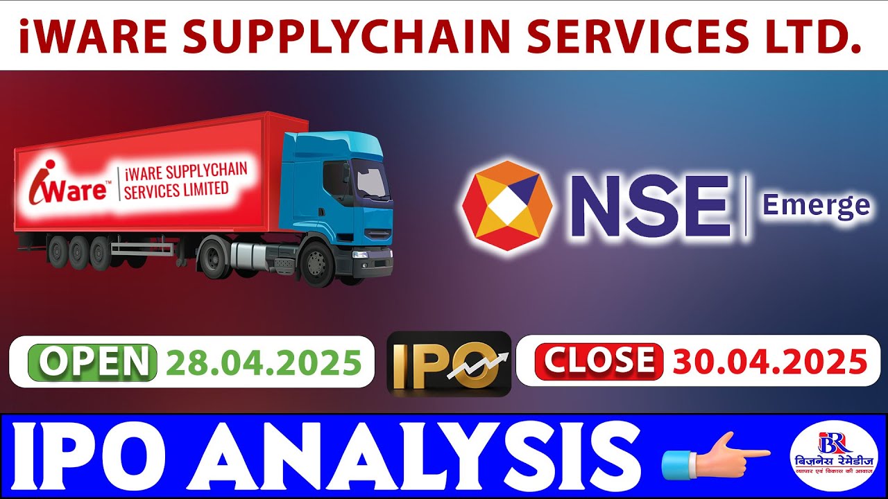 iWare Supplychain Services Limited | Company Review | Business Remedies | IPO - YouTube