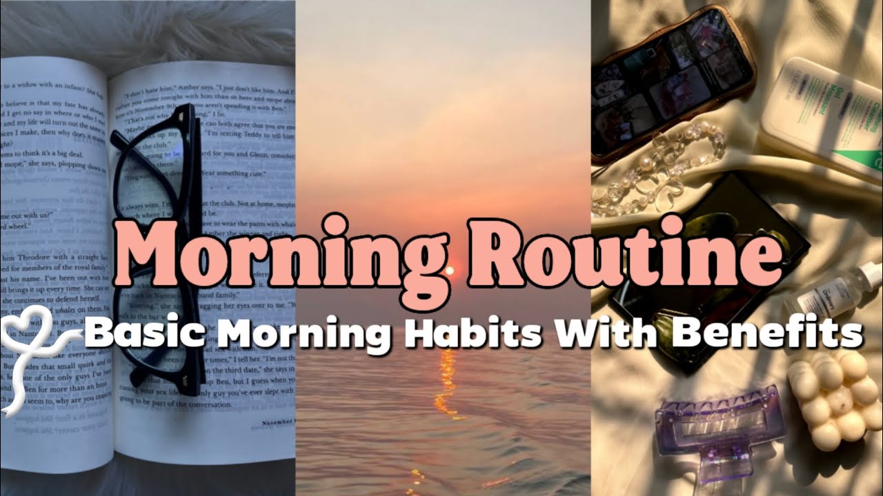 Lazy Morning Routine Aesthetics🌥️ - YouTube