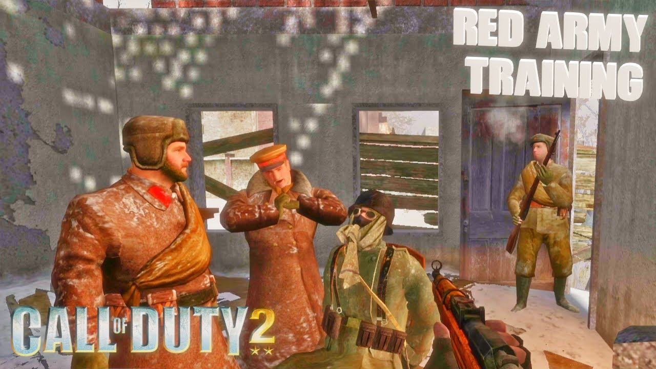 Learning how to fight the Soviet way (Red Army Training) | Call of Duty ...