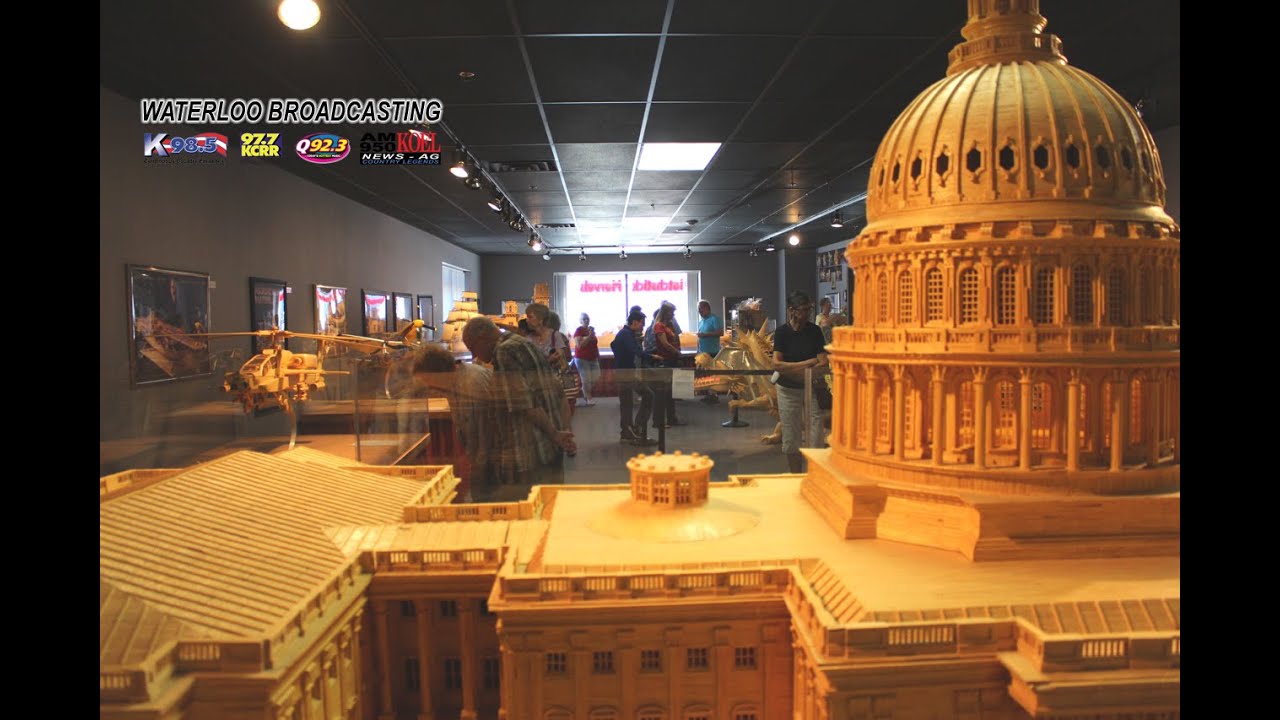 Amazing Matchstick Models at Gladbrook's Matchstick Marvels - YouTube