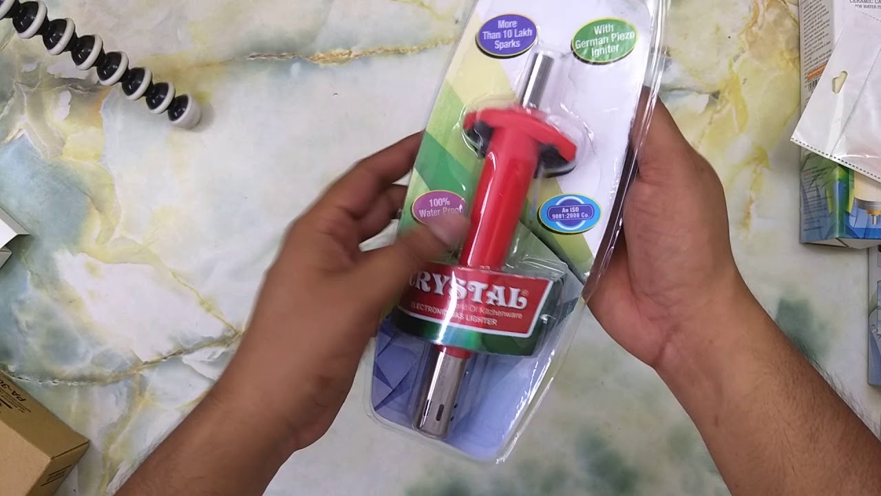 Gas Lighter (Piezo) - Crystal | PRODUCT TALK - YouTube