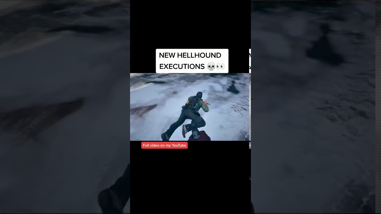 New hellhound execution for call of duty modern warfare - YouTube