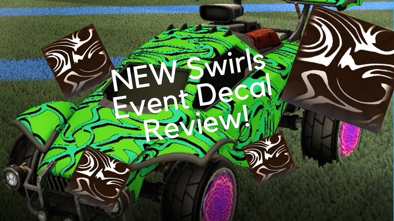 NEW Swirls Decal Review | Rocket League - YouTube