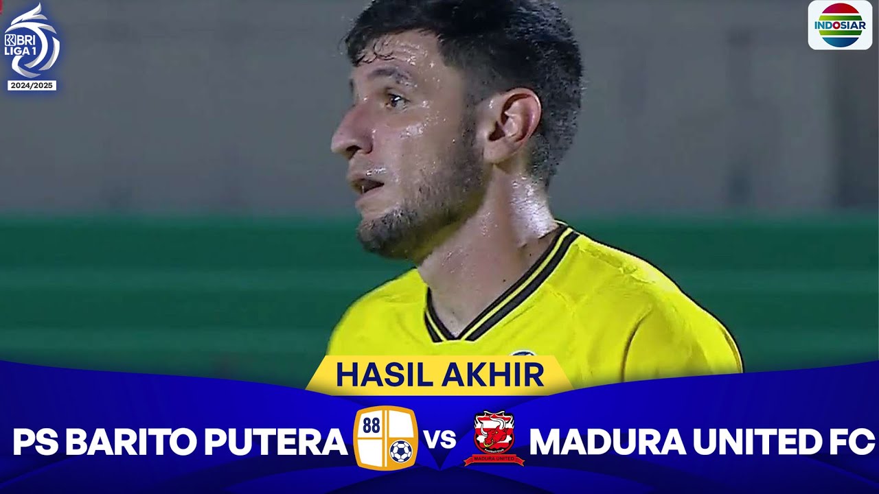 Hasil Akhir Pertandingan - PS Barito Putera vs Madura United FC | BRI ...