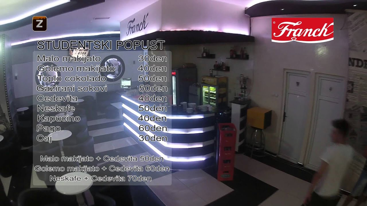 FRANCK CAFFE; made & broadcasted by: TV Cegrani MEDIA - YouTube