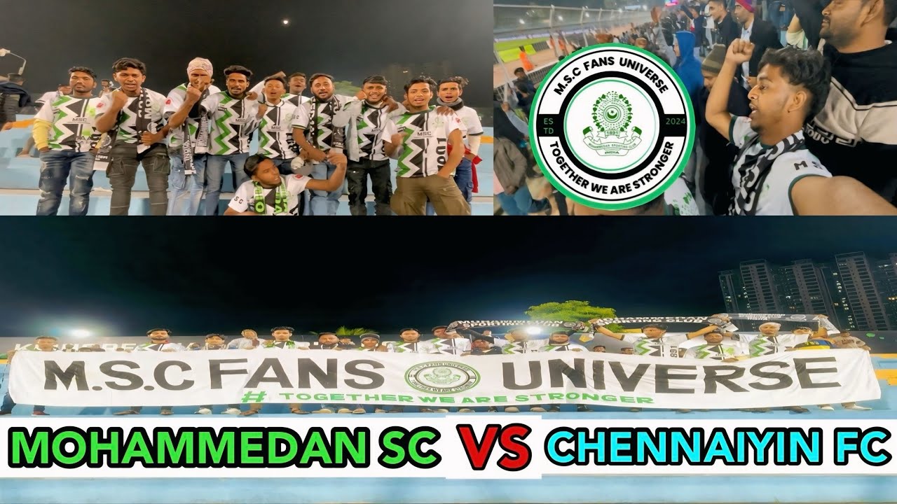 Mohammedan SC vs Chennaiyan FC🇮🇳ISL⚽️ Best ever match 🔥of 2025 Indian ...