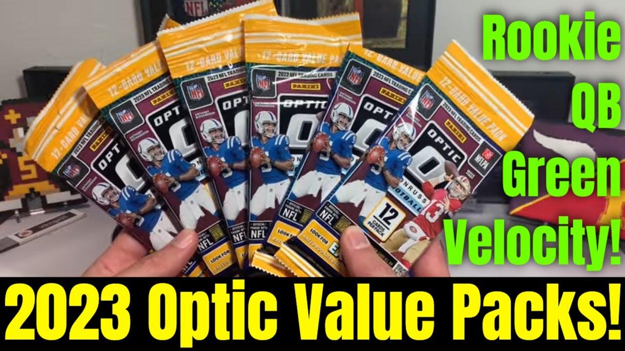 Opening TWO ORDERS Of 2023 Optic Football Value Packs! Rookie QB Green ...