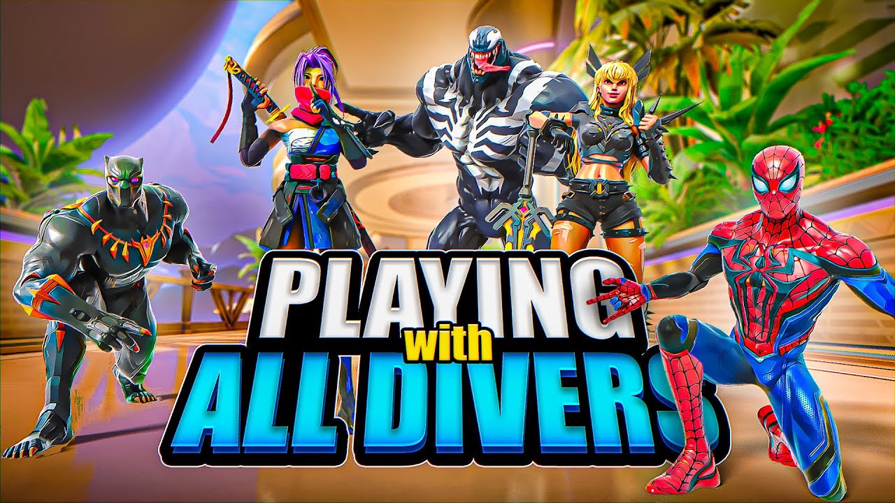 I Played EVERY Diver Hero Until I Won a Game! - YouTube