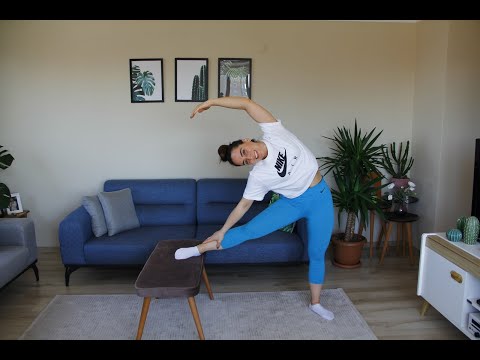 İç Bacak ve Basen Nasıl Eritilir? İç Bacak Eritme/Sıkılaşma - Ekipmansız Ev Egzersizleri