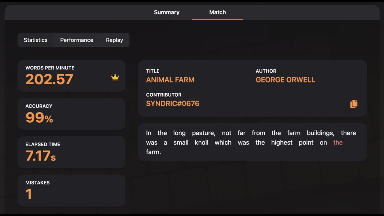 200 wpm on Keymash - YouTube