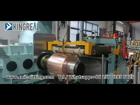 How does the high precision copper coil slitting machine work? Slitting ...