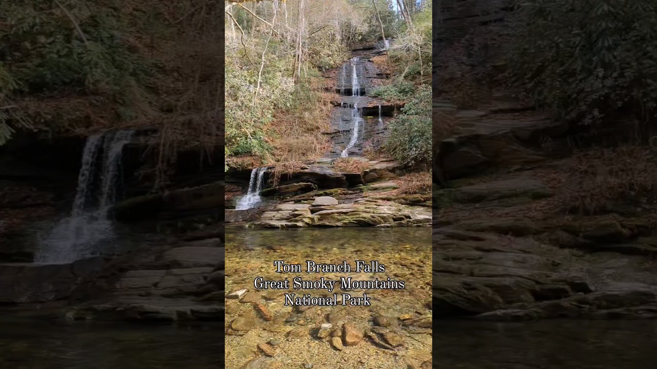 Tom Branch Falls - Great Smoky Mountains National Park - YouTube