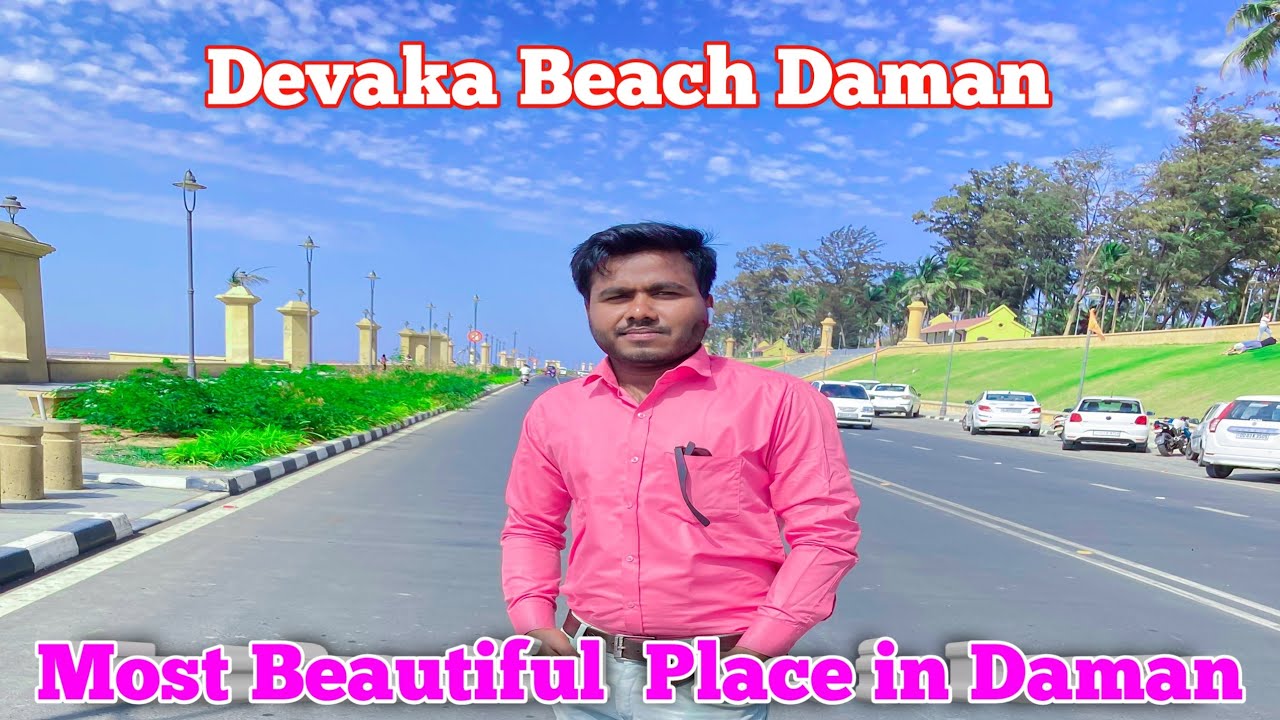 Devaka Beach Daman in Surat || Most Beautiful place in Daman Surat ...