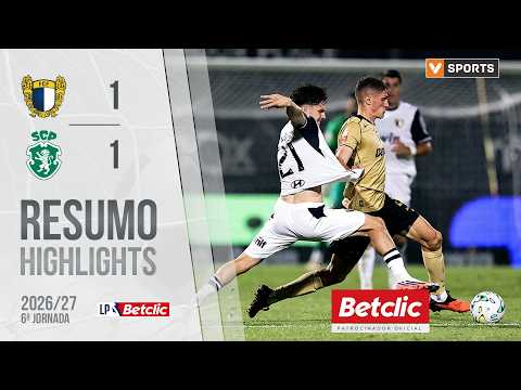 Resumo: Famalicão 1-1 Sporting (Liga 26/27 #6)