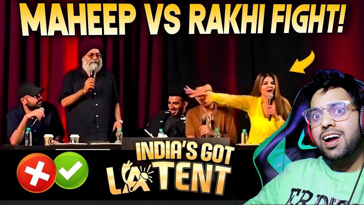 India's Got Latent Lafda Memes Are Funniest🤣Rakhi Sawant VS Maheep ...