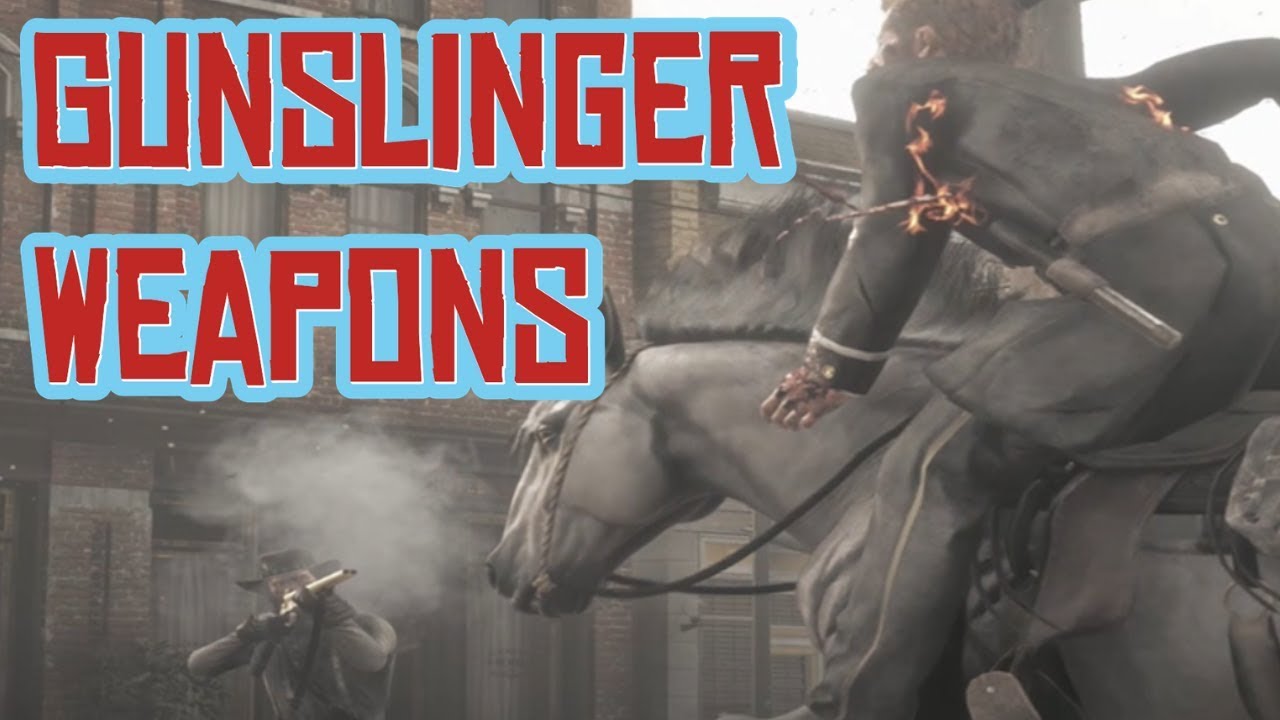 Red Dead 2 | Gunslinger Weapons Cheat - YouTube