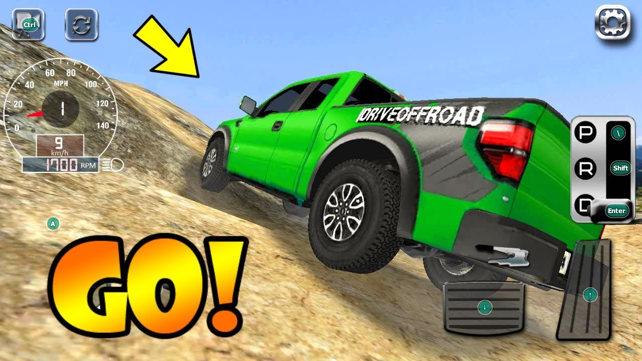 4X4 Car off road High Hills Drive #gameplay gadi game - YouTube