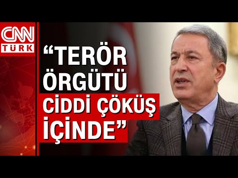Milli Savunma Bakanı Hulusi Akar: \