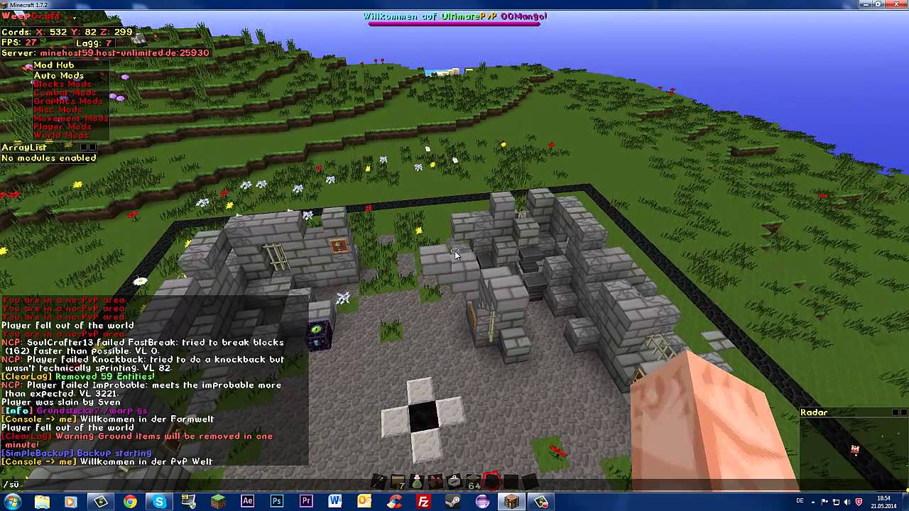 Minecraft Full PvP-Gs Server [1.7.2-4] UltimatePvP (german-deutsch ...