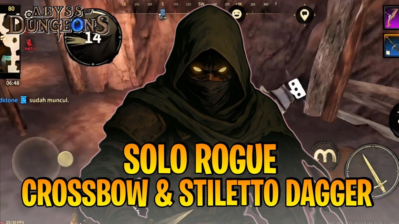 SOLO ROGUE Crossbow & Stiletto Dagger Kombinasi Senjata Paling Mantap🤤 ...