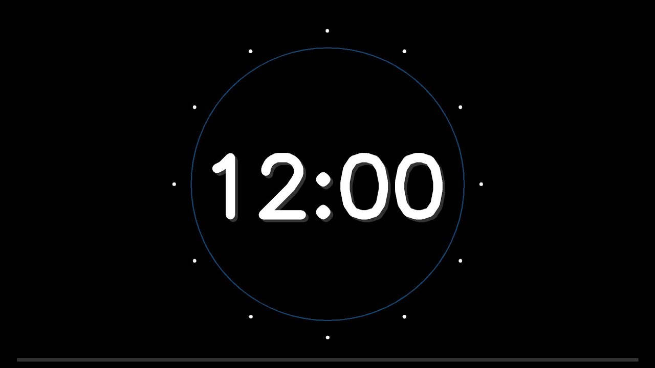 12 Minute Timer | Study Challange - YouTube