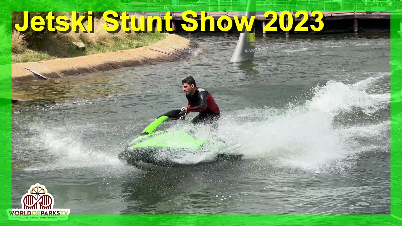 Movie Park Germany Jetski Stunt Show 29.07.2023 *NEU* Santa Monica Pier ...