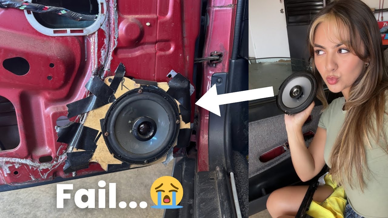 240SX SPEAKER INSTALL.. *GONE WRONG* 💔 - YouTube