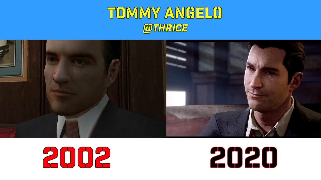 Mafia 1 2002 vs 2020 Version (Character Comparison) - YouTube