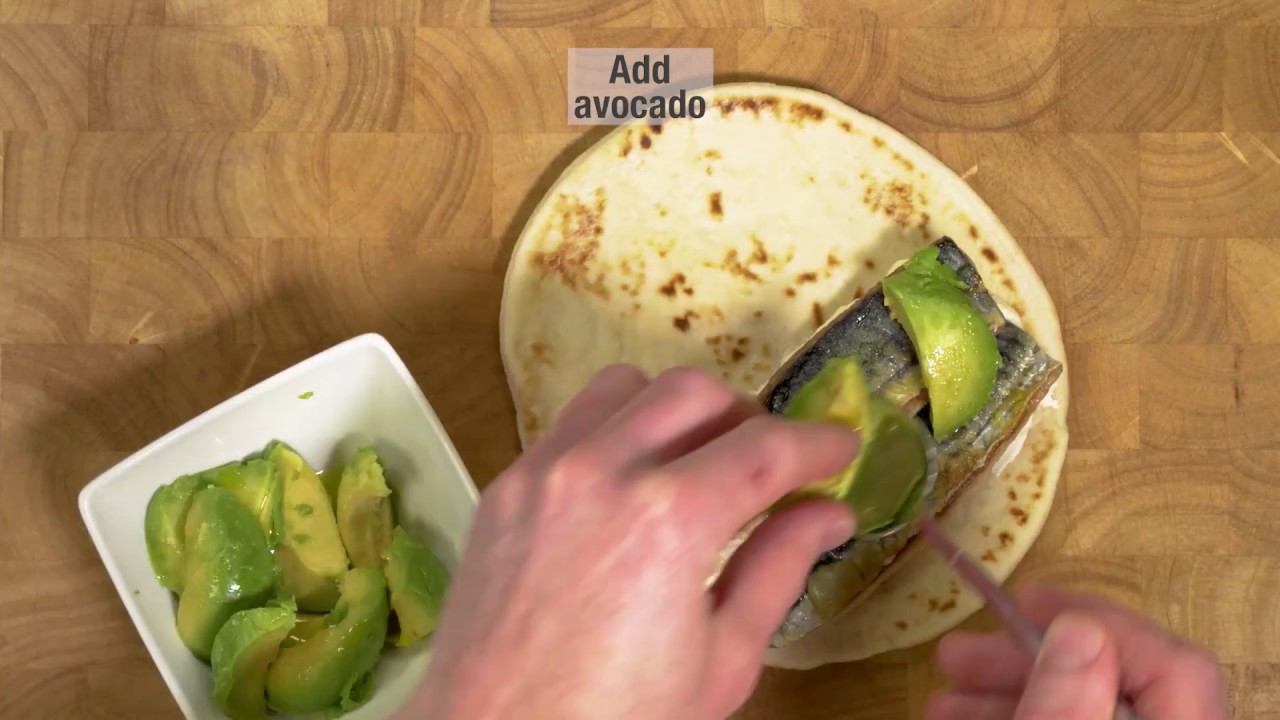 Deli Kitchen Greek style flatbread with spiced cured mackerel - YouTube