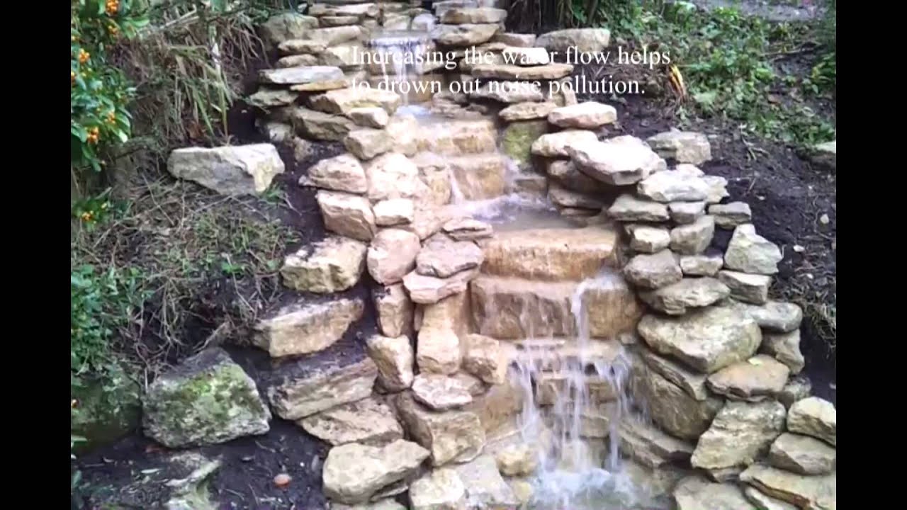 Stone Waterfall - YouTube