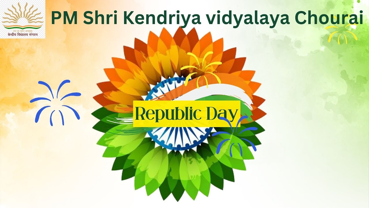 PM Shri KV Chourai Republic Day Celebration 2024 - YouTube