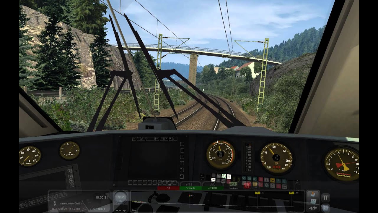 Train Simulator 2015 Cab Ride part 2 - YouTube