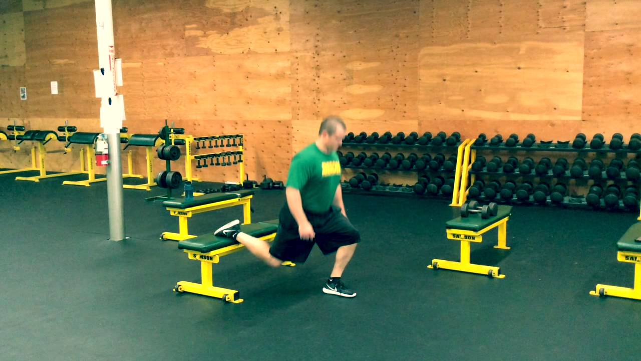 RFE Split Squat - YouTube