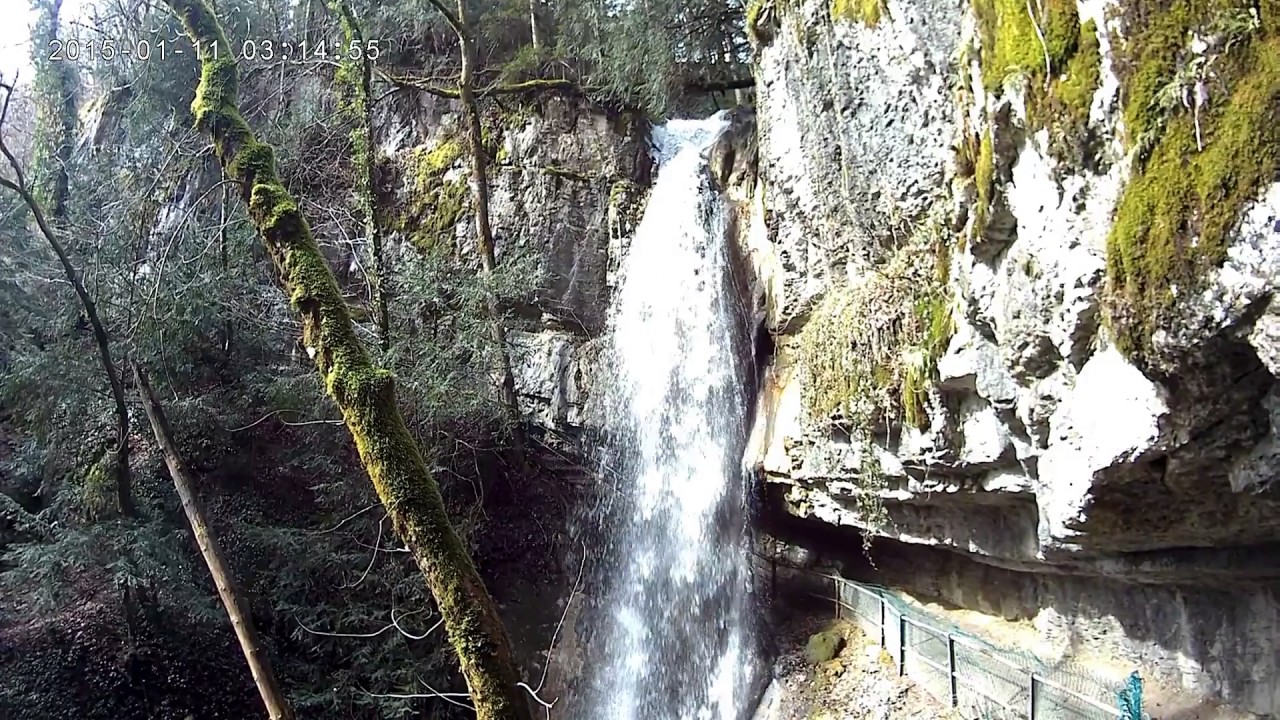ANNECY Cascade d'angon - YouTube