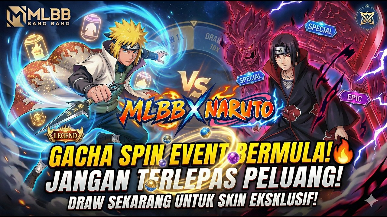 RASMI! MLBB X NARUTO: Skin Minato & Itachi Akhirnya Tiba! 🔥 - YouTube