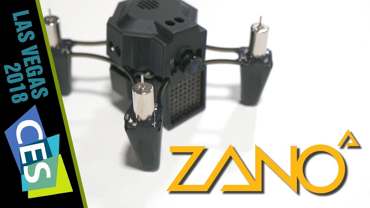 Zano Drone Rises from the Dead at CES 2018 - YouTube